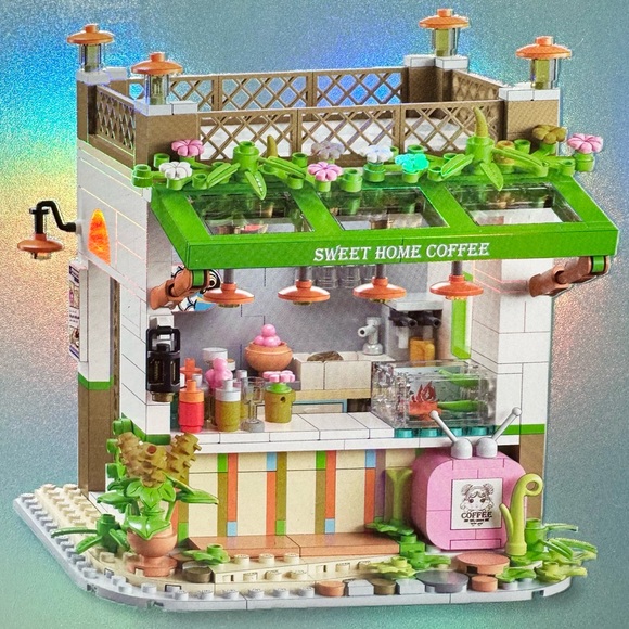 Sweetheart Handmade | Toys | Mini Building Blocks Coffee Shop 233 Fairy ...
